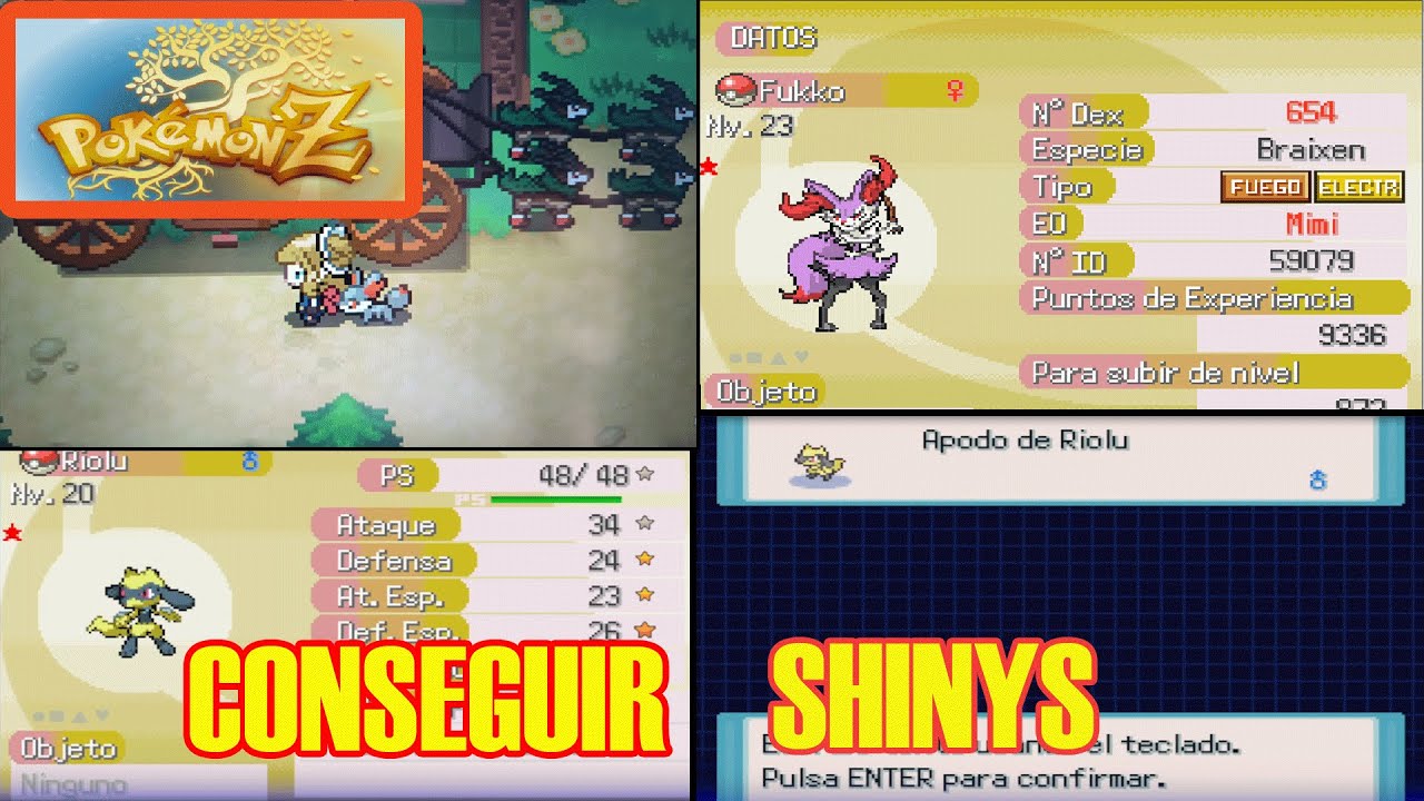 COMO CONSEGUIR SHINYS EN POKEMON Z AÑIL Y OPALO - YouTube