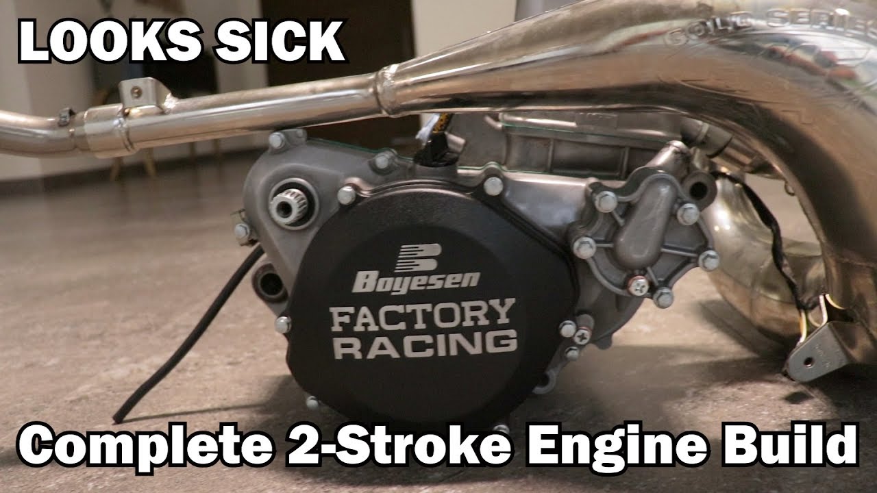 CR250 Supermoto Part 13: Complete Engine Build!!! Bottom & Top End ...