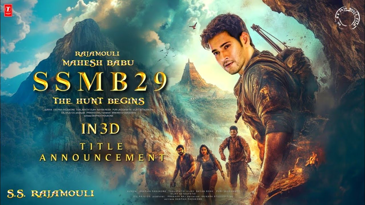 SSMB29 - Trailer | Mahesh Babu | Deepika Padukone | Rajamouli | SSMB29 ...