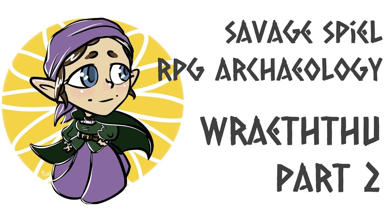 RPG Archaeology: Wraeththu Part 2 - YouTube