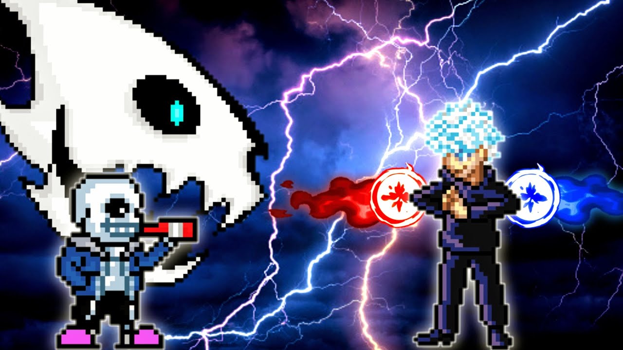 Classic Sans OP(New) VS Gojo Infinite Venerable OP in Jump Force Mugem ...