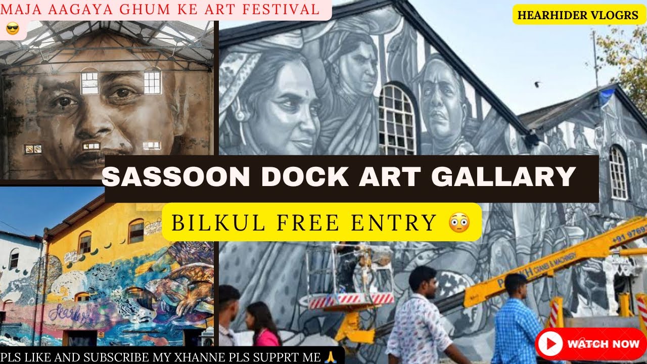 | Sassoon dock art festival |ससून डॉक आर्ट फेस्टिवल (azad nagar Colaba ...