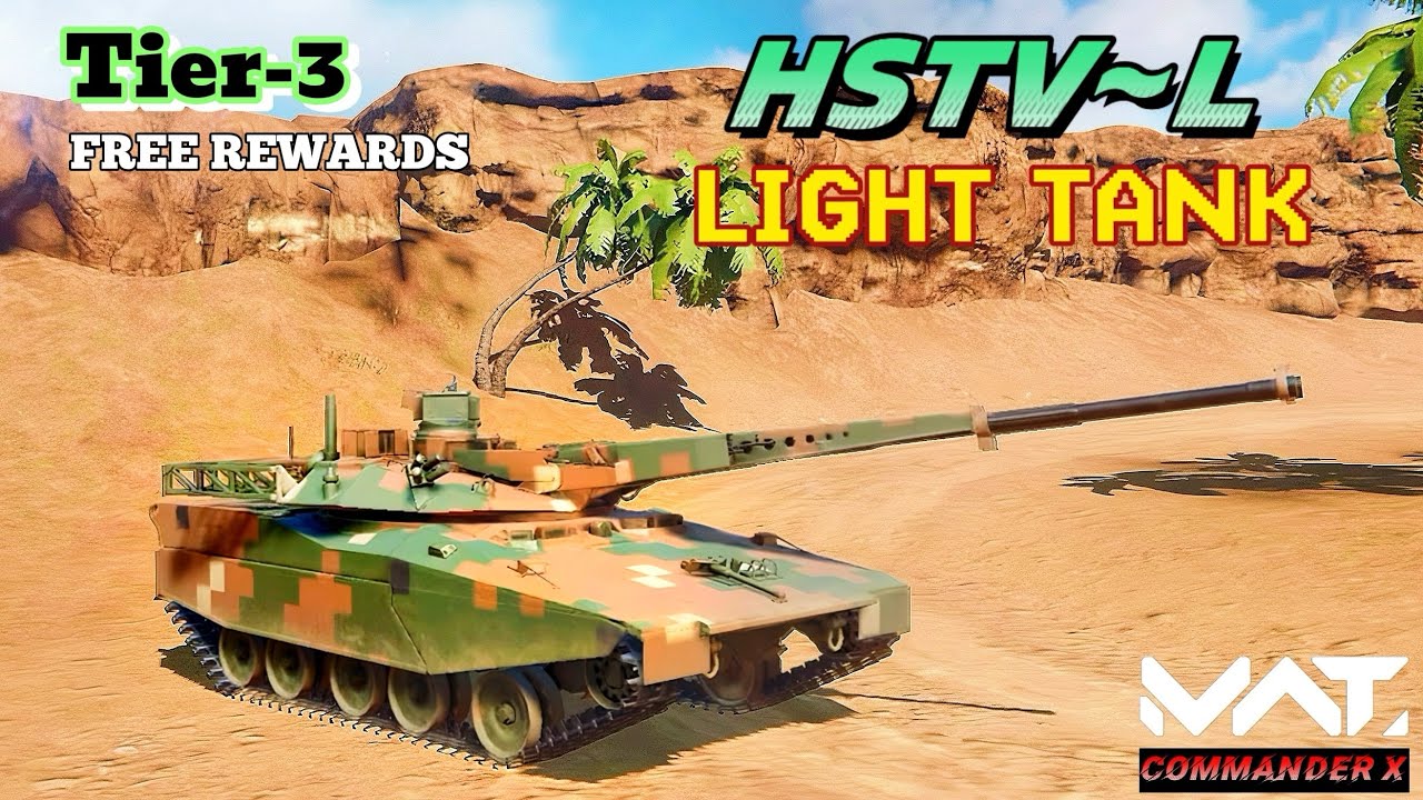 MWT HSTV-L Light Tank TIER 3 FREE BATTLE PASS Reward GAMEPLAY! Insane Speed & Firepower! 🚀🔥 ...