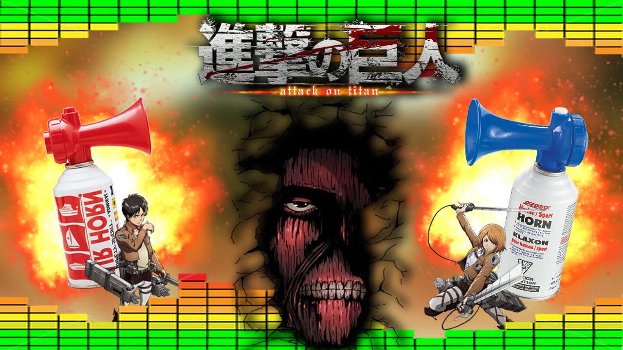 Attack on Titan - MLG Airhorn Remix - YouTube