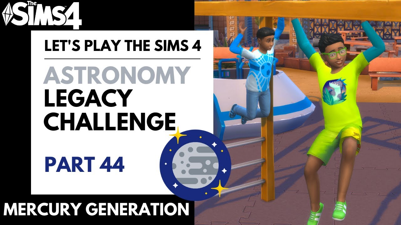 The Sims 4 // Astronomy Legacy Challenge // Invisible Bike Rides and ...
