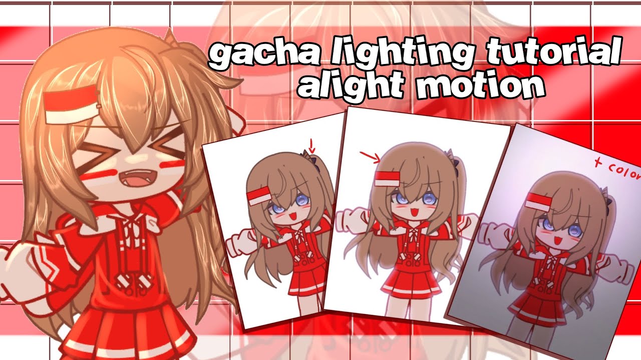 Gacha Lighting Tutorial Alight Motion - YouTube