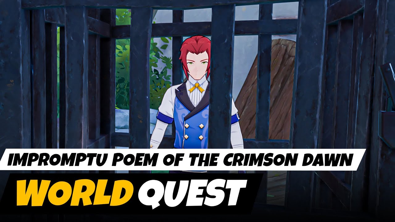 Impromptu Poem of the Crimson Dawn (Fontaine World Quest) Genshin ...