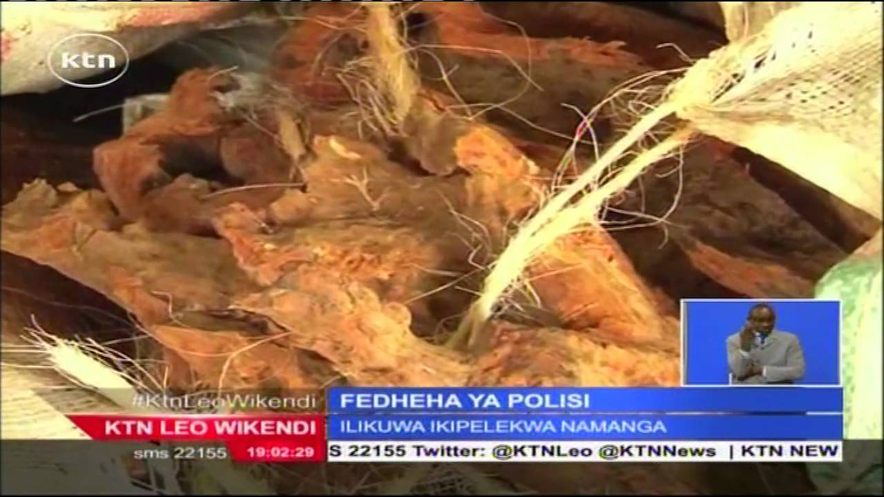 Washukiwa 4 wakamatwa kwa kusafirisha Misandali (Sandalwood) ya ...