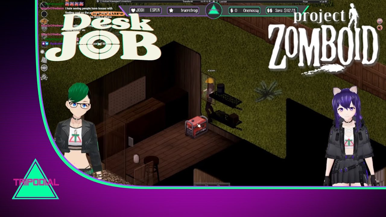 Zomboid Server Launch! - Project Zomboid, Aperture Desk Job - 03/03 ...