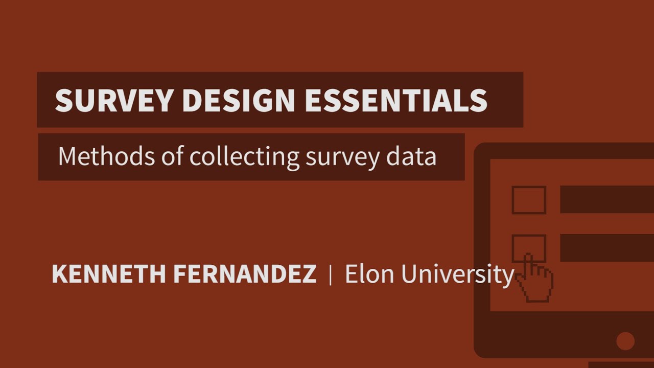 Methods Of Collecting Survey Data YouTube Methods Of Collecting Survey Data YouTube