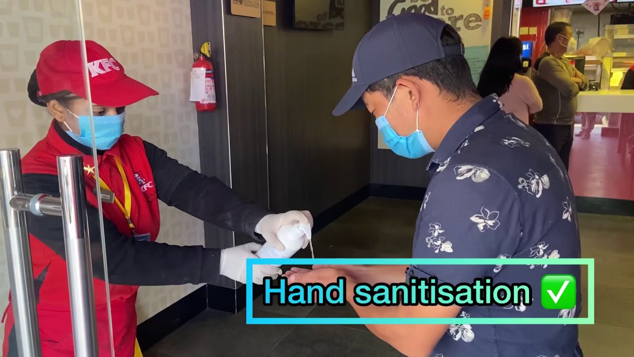 Safety measures taken at KFC, Pokhara during COVID-19 pandemic - YouTube