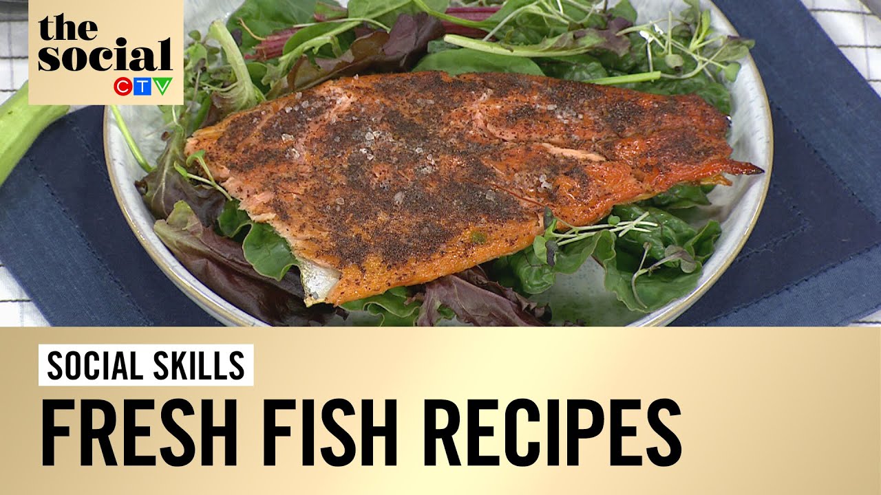 Cooking with fish | The Social - YouTube