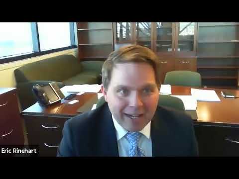 State’s Attorney Eric Rinehart addresses employees in the Lake County ...