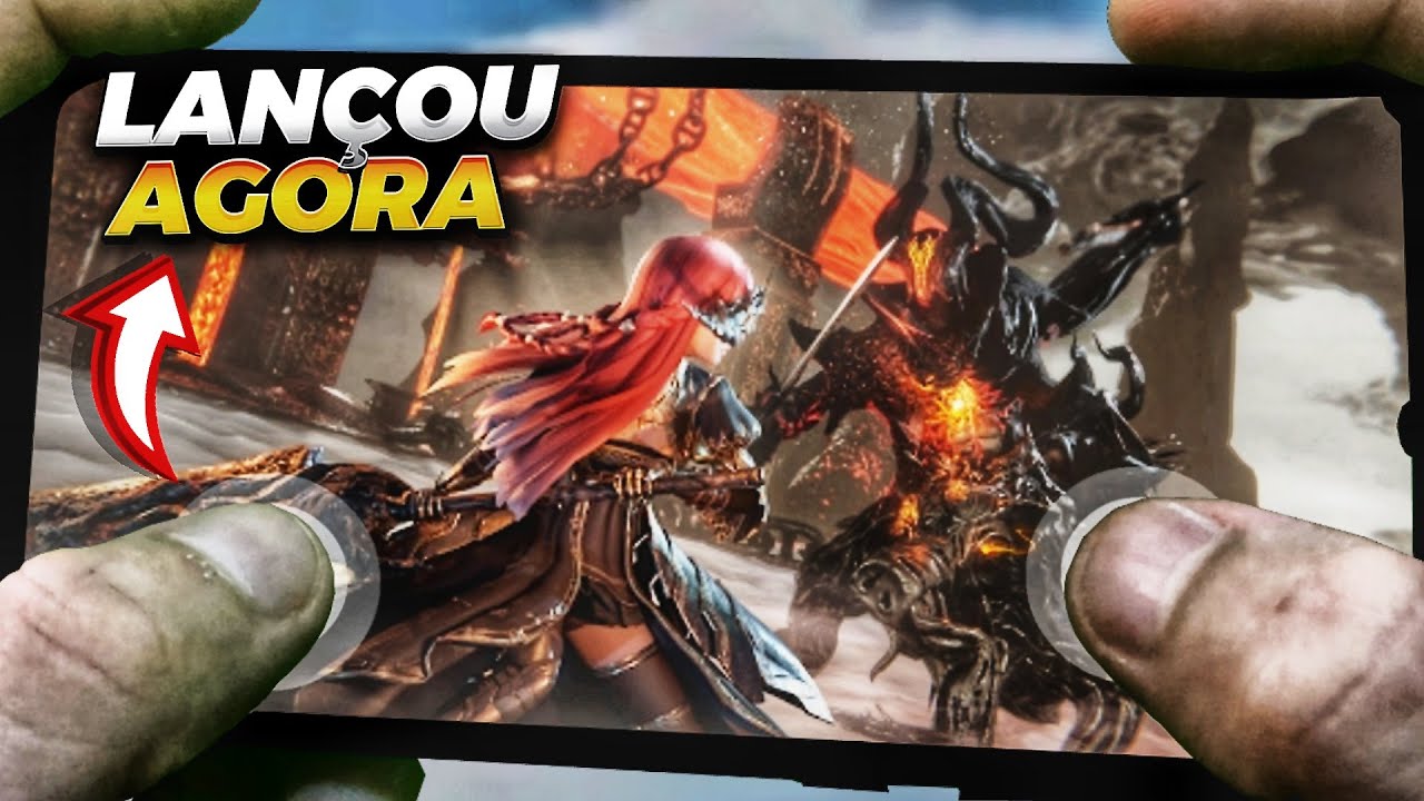 LANÇOU AGORA!! NOVO "DARK SOULS" MOBILE NA PLAY STORE - Blade of God X ...