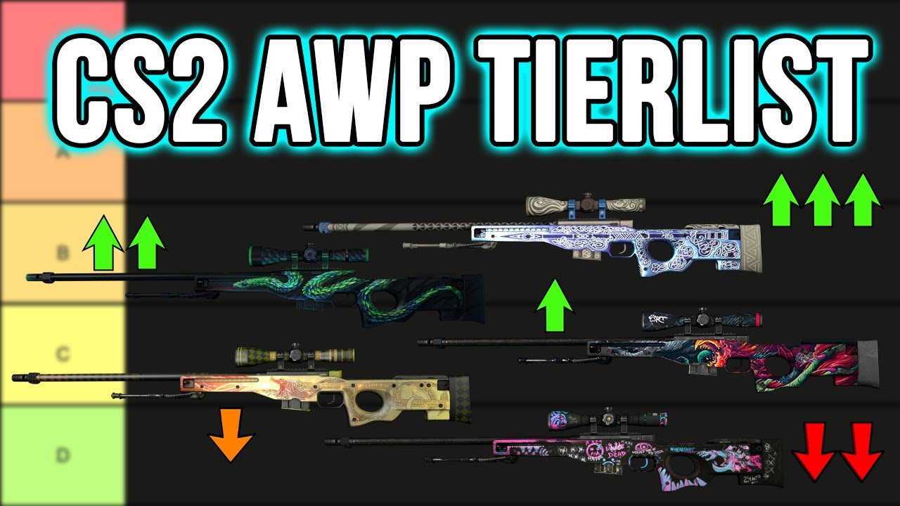 CS2 AWP SKIN TIER LIST (All New Updated AWP Skins Showcase and Ranking ...