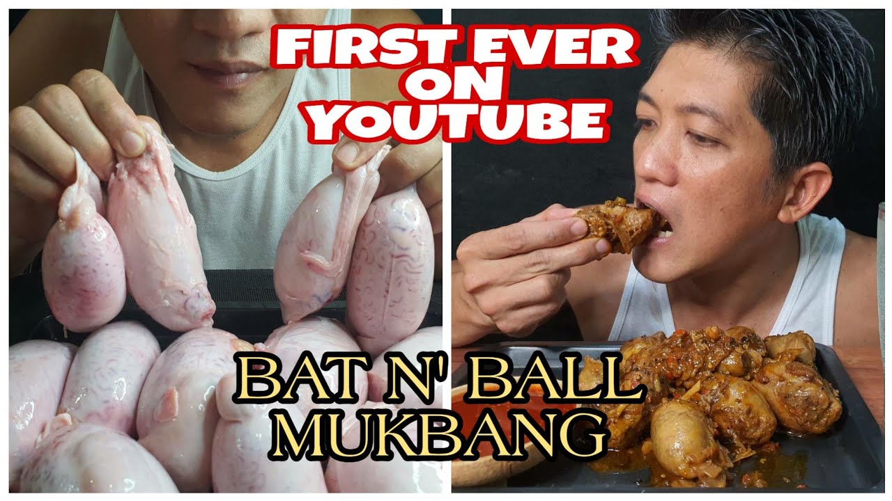 BAT n' BALL MUKBANG: NO TALKING (Cow testicle) Asia's soup #5 (ASMR ...