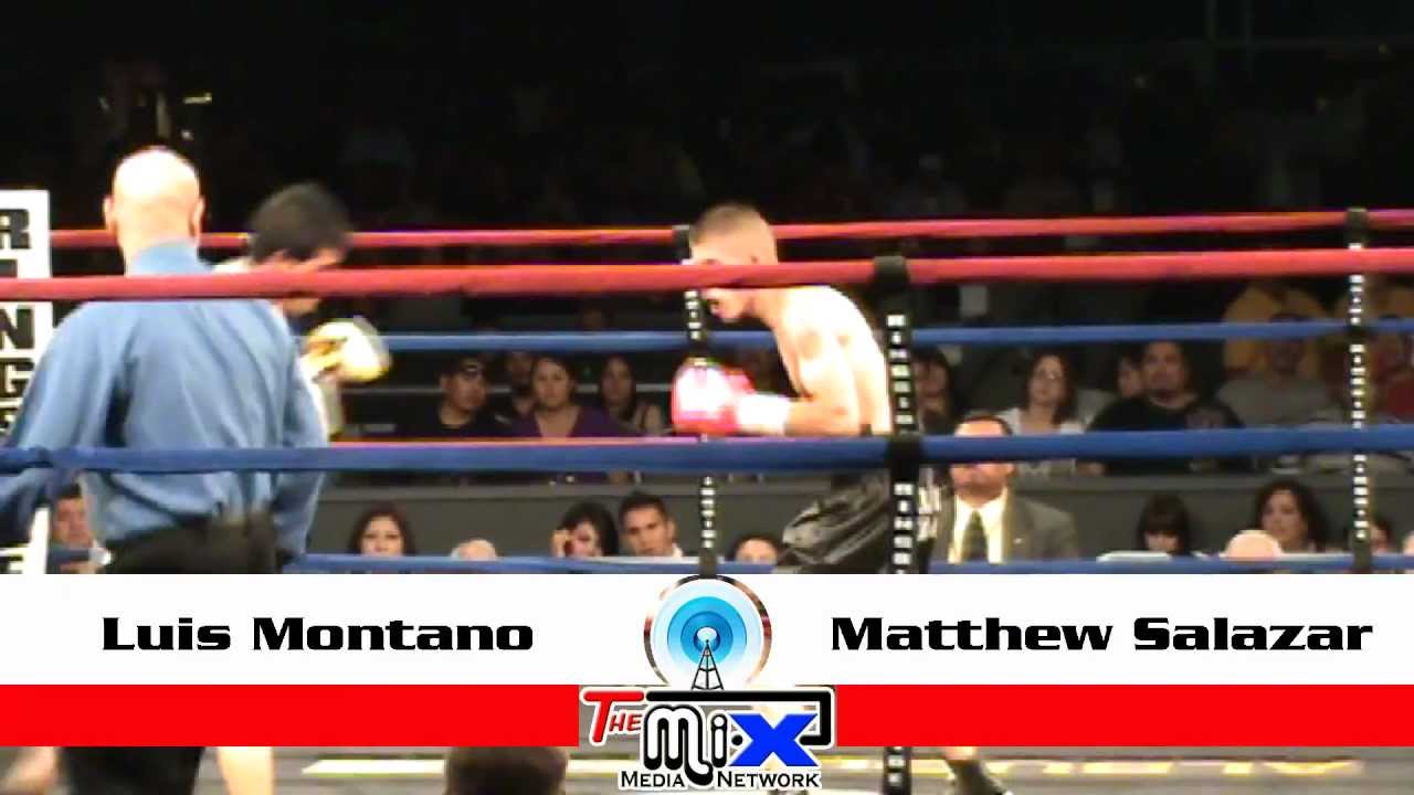 Tapia Uprising Boxing: Luis Montano vs. Matthew Salazar - March 31 ...