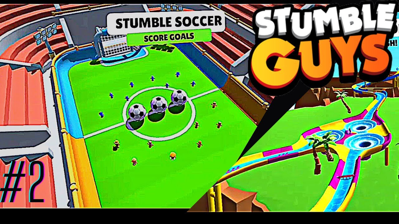 Playing stumble guys phir se | [best soccer match] - YouTube