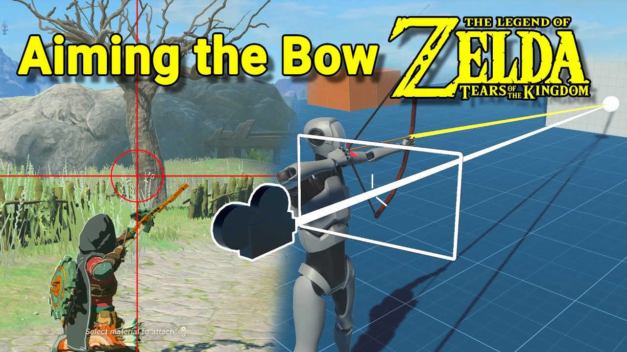 Analyzing the Aiming in Zelda TOTK (Quick Game Camera Analysis Episode ...