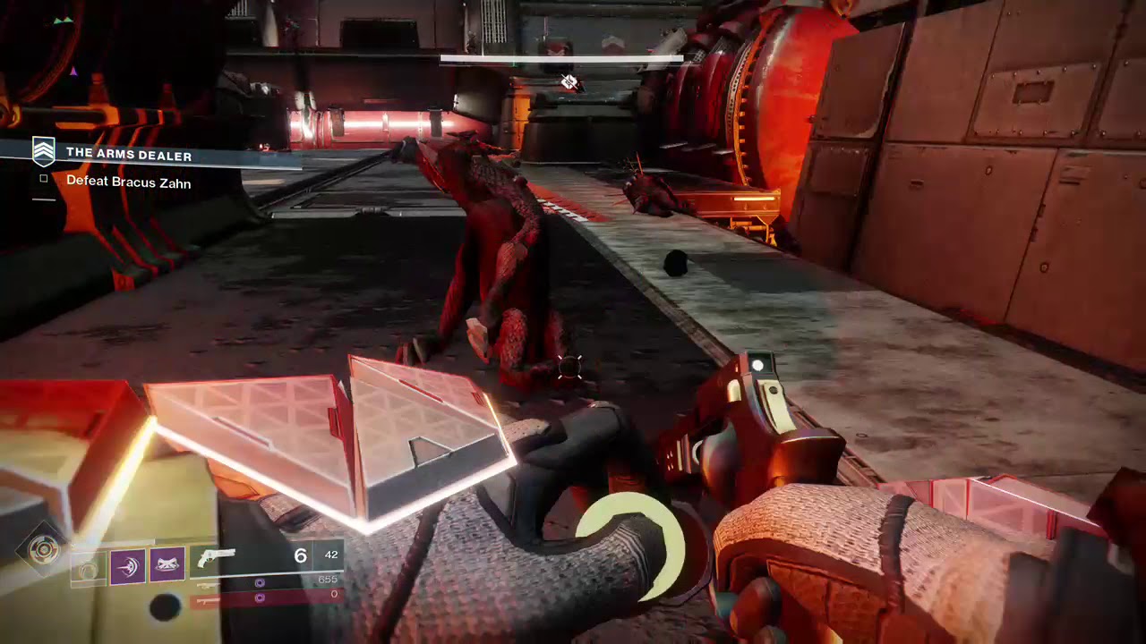 Destiny 2: Warbeast Spasm during The Armsdealer Strike - YouTube