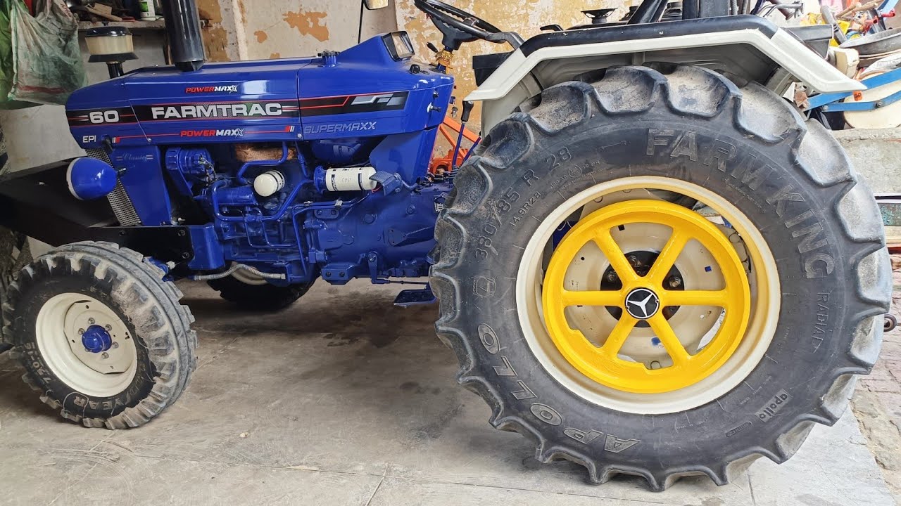 Farmtrac tractor spinner wheel सब जानकारी और फूल फिटिंग के साथ एक ही ...