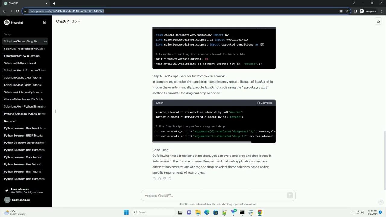 drag and drop selenium not working in chrome - YouTube