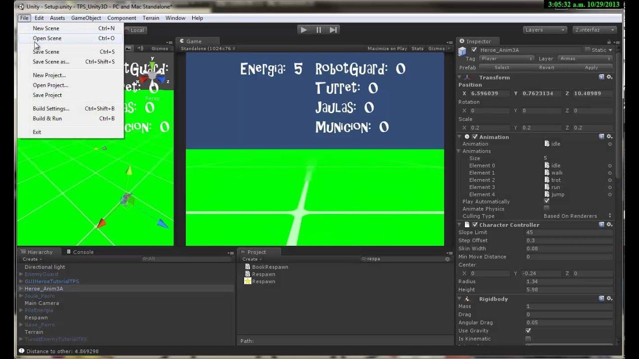 Unity_Respawn Setup - YouTube