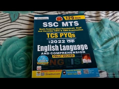SSC MTS English TCS PYQs Till 2022 Solved Papers 129 Sets Kiran Best ...