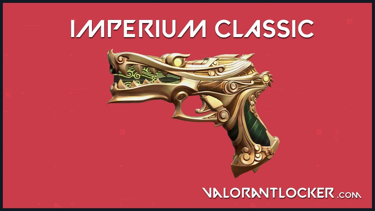 Valorant - Imperium Classic Skin preview - YouTube