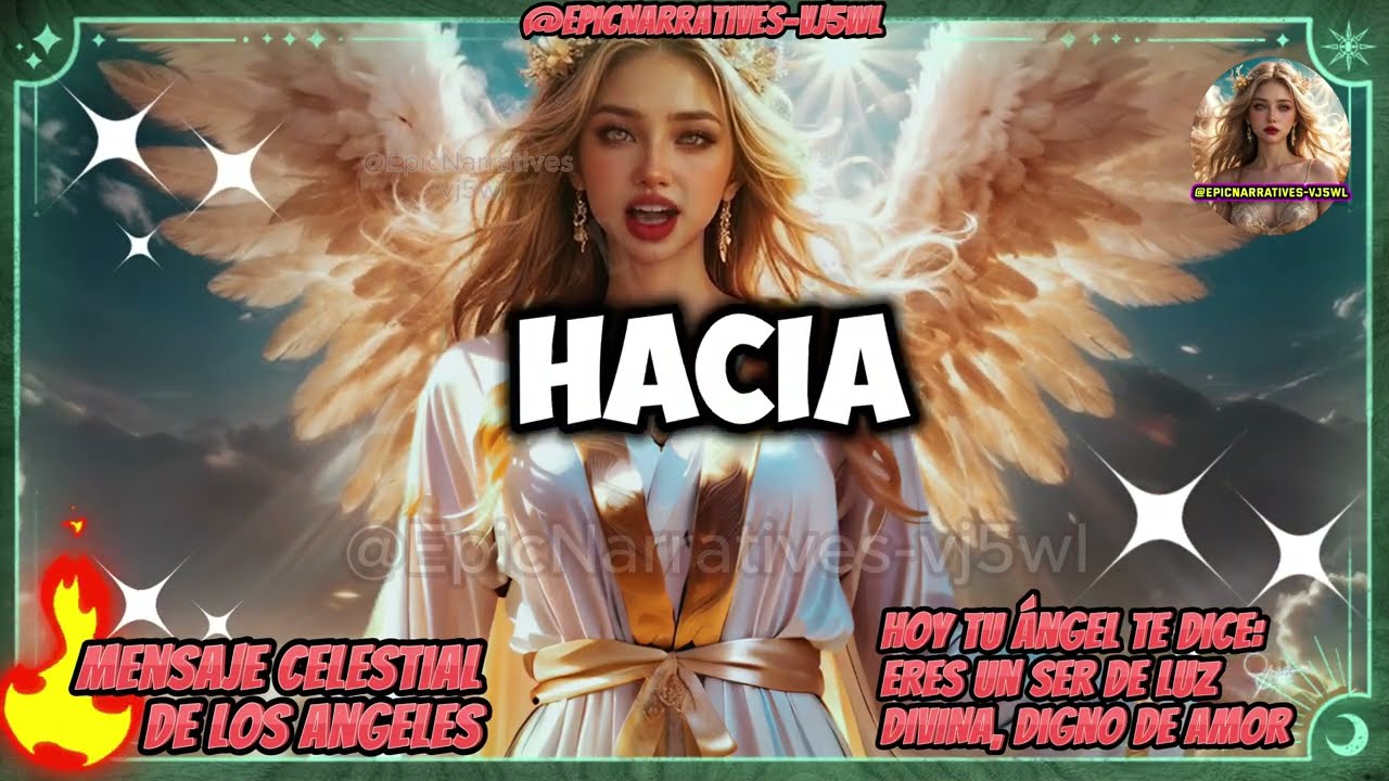 TU ANGEL TE DICE: ERES un ser de LUZ DIVINA, digno de AMOR💖 💌MENSAJE ...