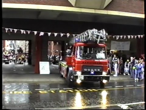 London Fire Brigade 1990-Soho Fire Station Open Day With Dennis & Dodge ...