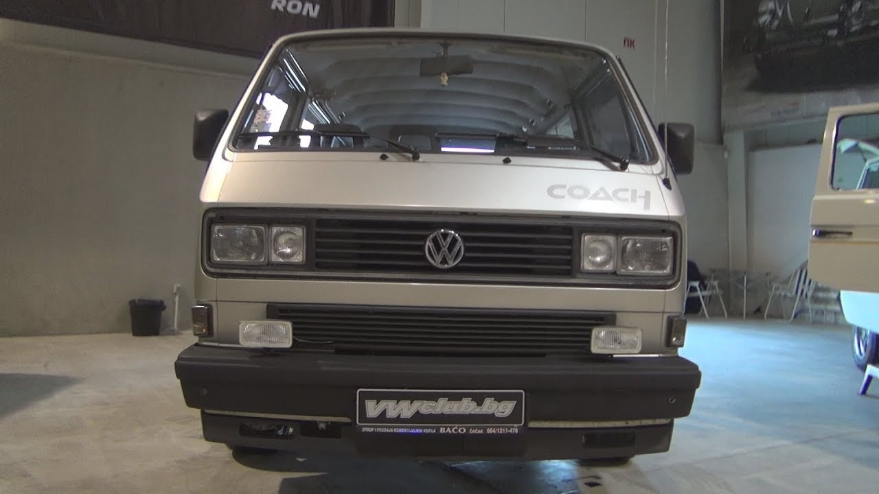 Volkswagen Transporter T3 Coach (1986) Exterior and Interior - YouTube