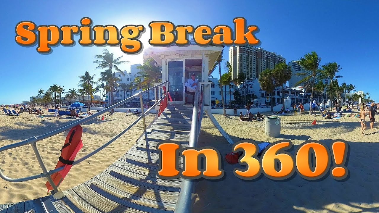 Spring Break 2018 / BeachPlace / 360 Video - YouTube