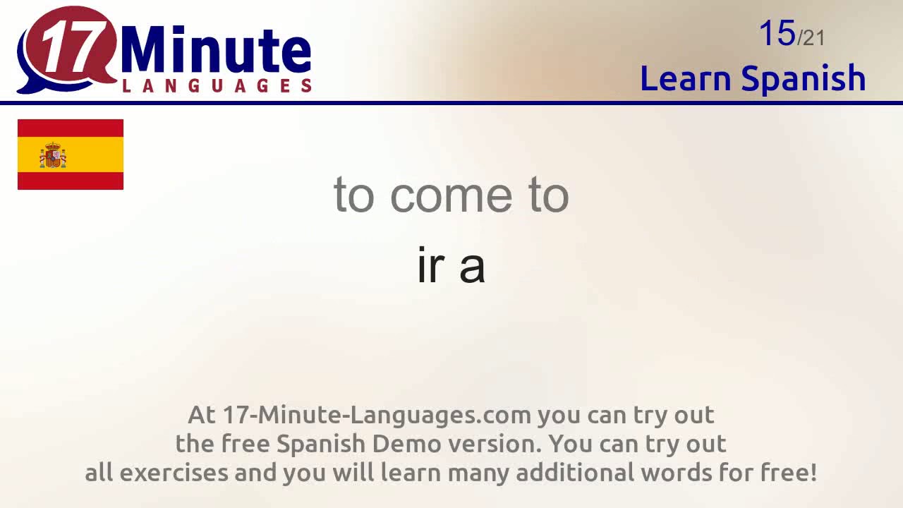 Learn Spanish (Part 3) - YouTube