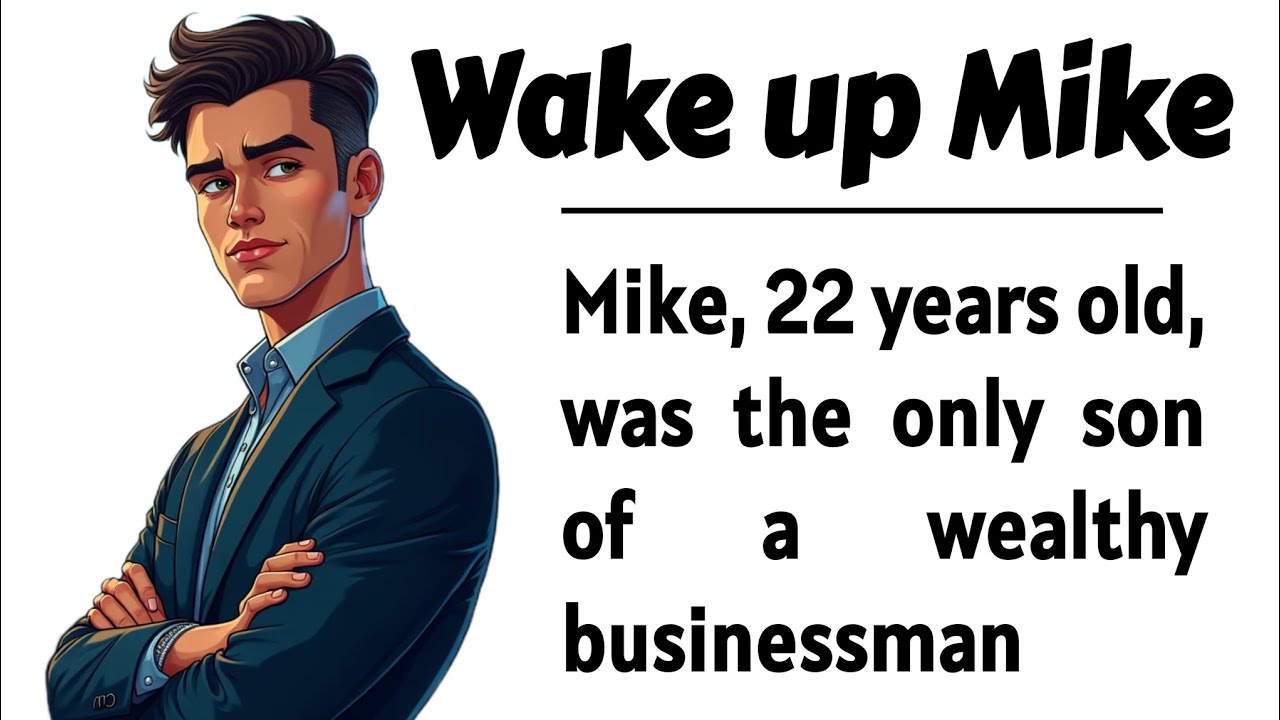 Wake Up Mike || Learn English Through Story Level 1🔥|| Graded Reader ...