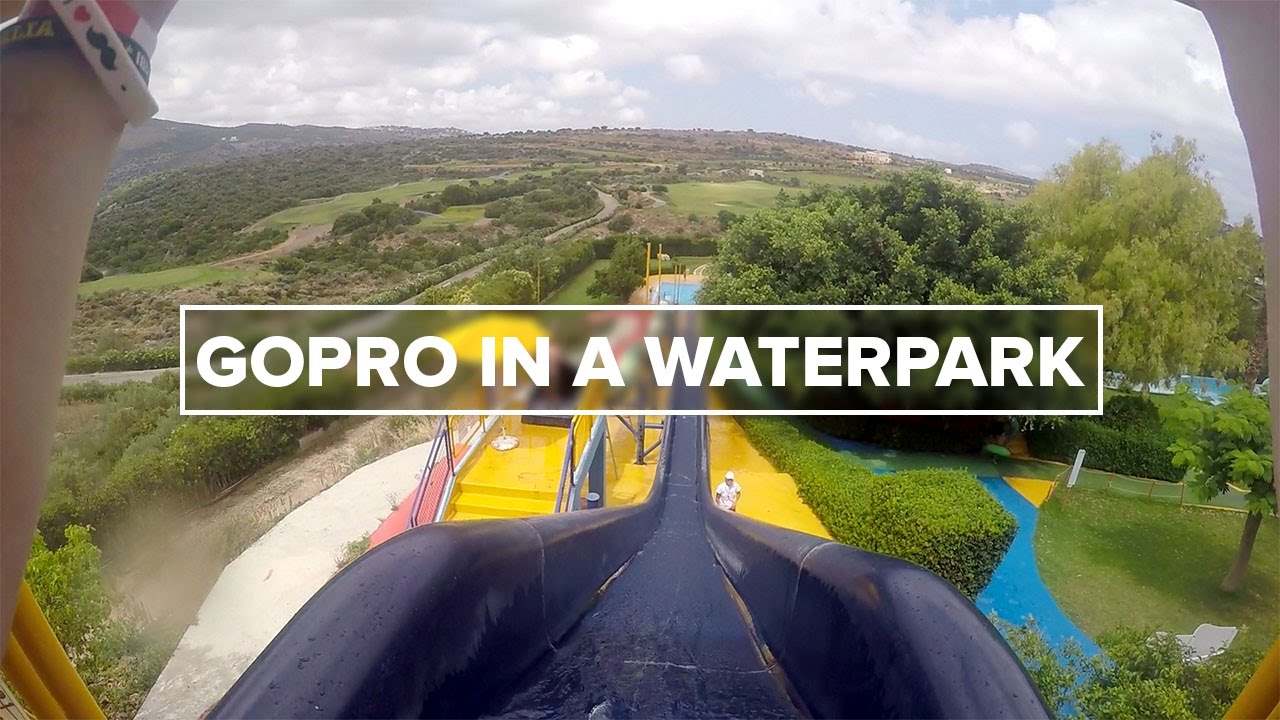 GoPro in a WaterPark - YouTube