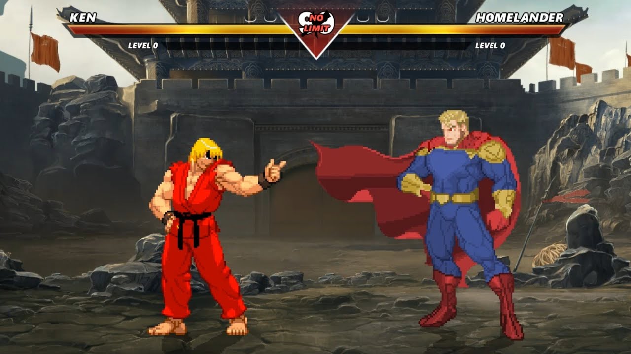 FIRE KEN vs HOMELANDER - Epic Combat @(1080) - 60fps√ - YouTube