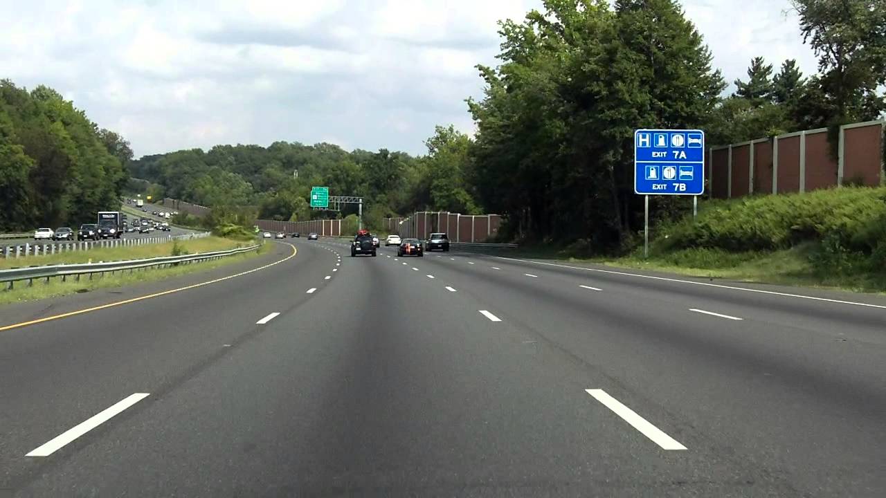 Capital Beltway (Interstates 95/495 Exits 4 to 11) northbound/outer ...