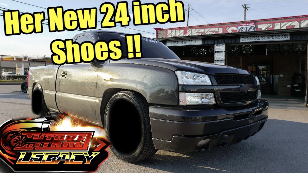 Going Shopping For Some 24s inch RIMs on a 4/6 Drop truck Cat-eye Chevy ...