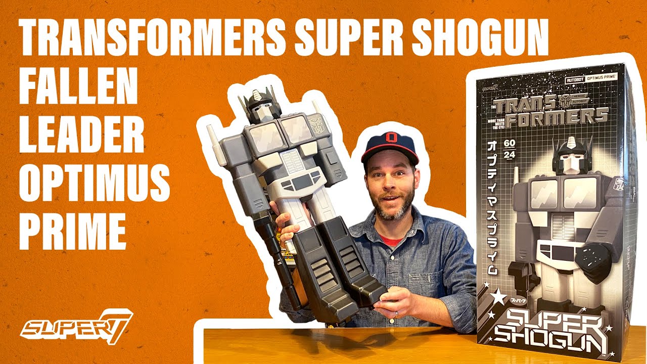 Transformers Super Shogun Fallen Leader Optimus Prime from Super7 - YouTube