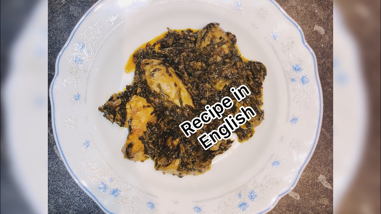 How to make Spinach chicken, spinach gosht, palak chicken palak gosht ...