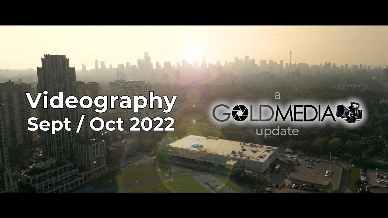 Gold Media's VIDEOGRAPHY UPDATE! - YouTube