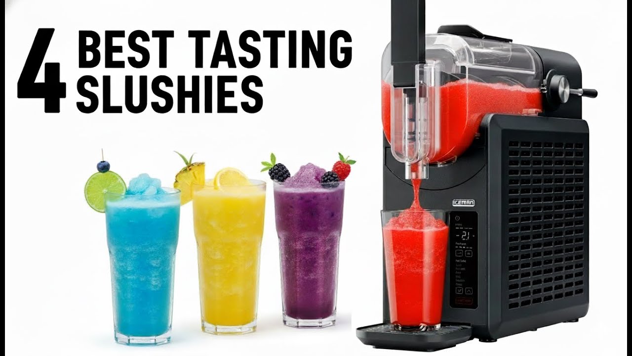My 4 Best Tasting Iceman Slush Ease Slushy Recipes - YouTube