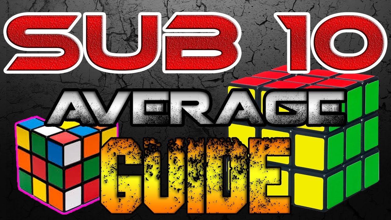 GUIDE TO SUB 10 SECONDS | QUICK TIPS | 3x3 RUBIK'S CUBE | HOW TO GET ...