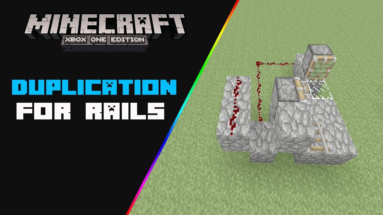 Minecraft Xbox/PS4: Duplication Glitch For Rails!!! (TU 27) - YouTube