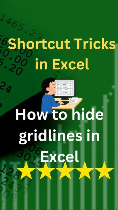 How to hide gridlines in Excel #excel #exceltips #exceltutorial #exceltricks #reels - YouTube