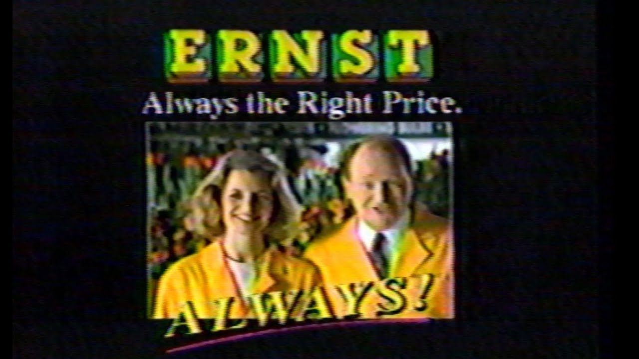 Ernst Home Centers Commercial - 1992 - YouTube