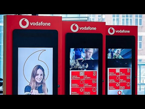 Digital Reception at Vodafone | Vpod Solutions - YouTube