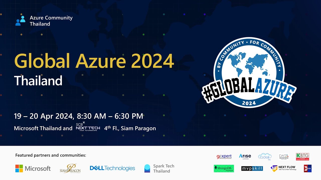 Global Azure 2024 – Thailand - YouTube