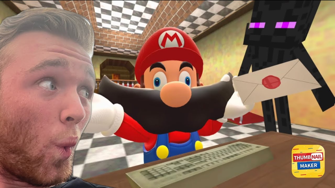 SMASH ORIGIN STORY!! SMG4 Reaction: Mario Plays Minecraft - YouTube